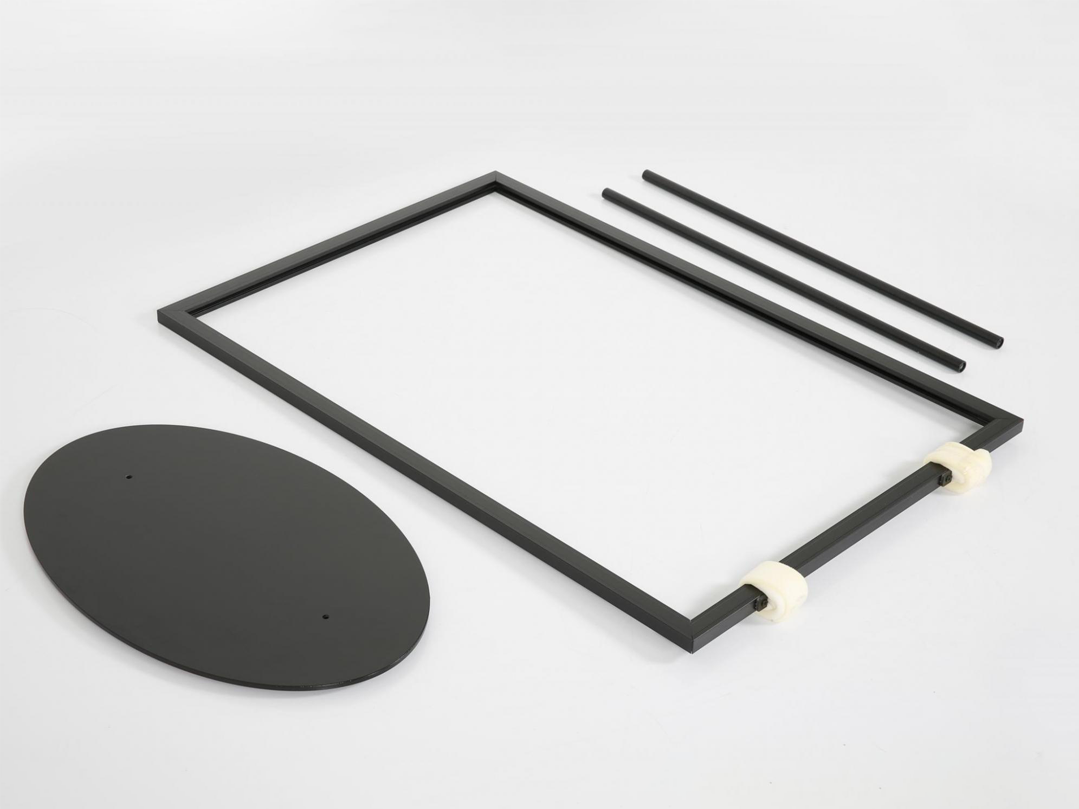 Oval Based Poster Stand – Vista USA