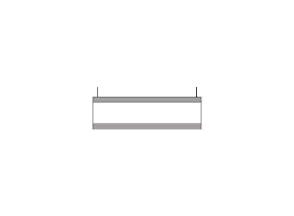 Suspended sign, Square style – Vista USA